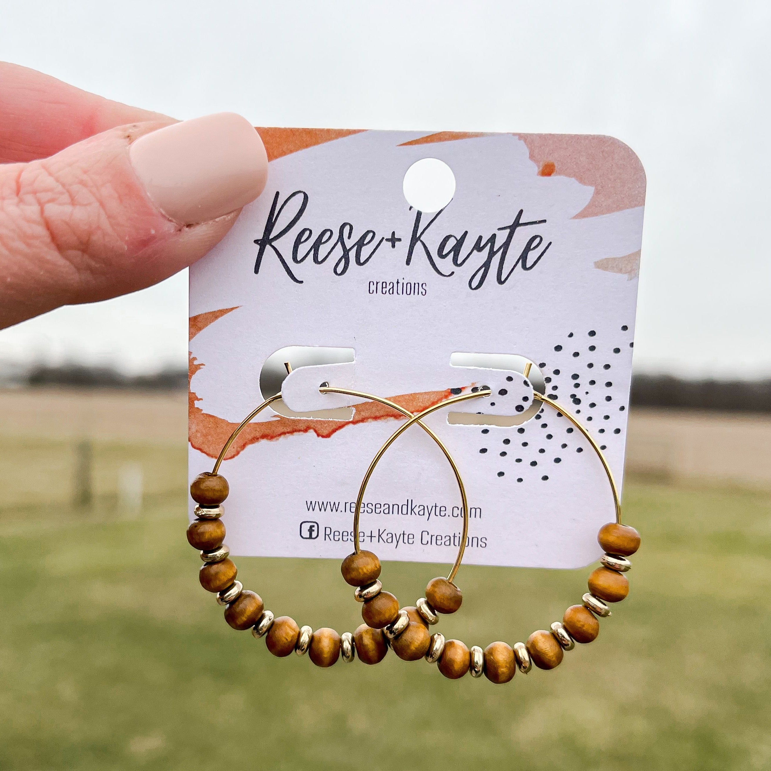 Heidi (in the tiny beads) – Reese and Kayte